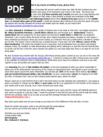 Inheritance Scams | PDF