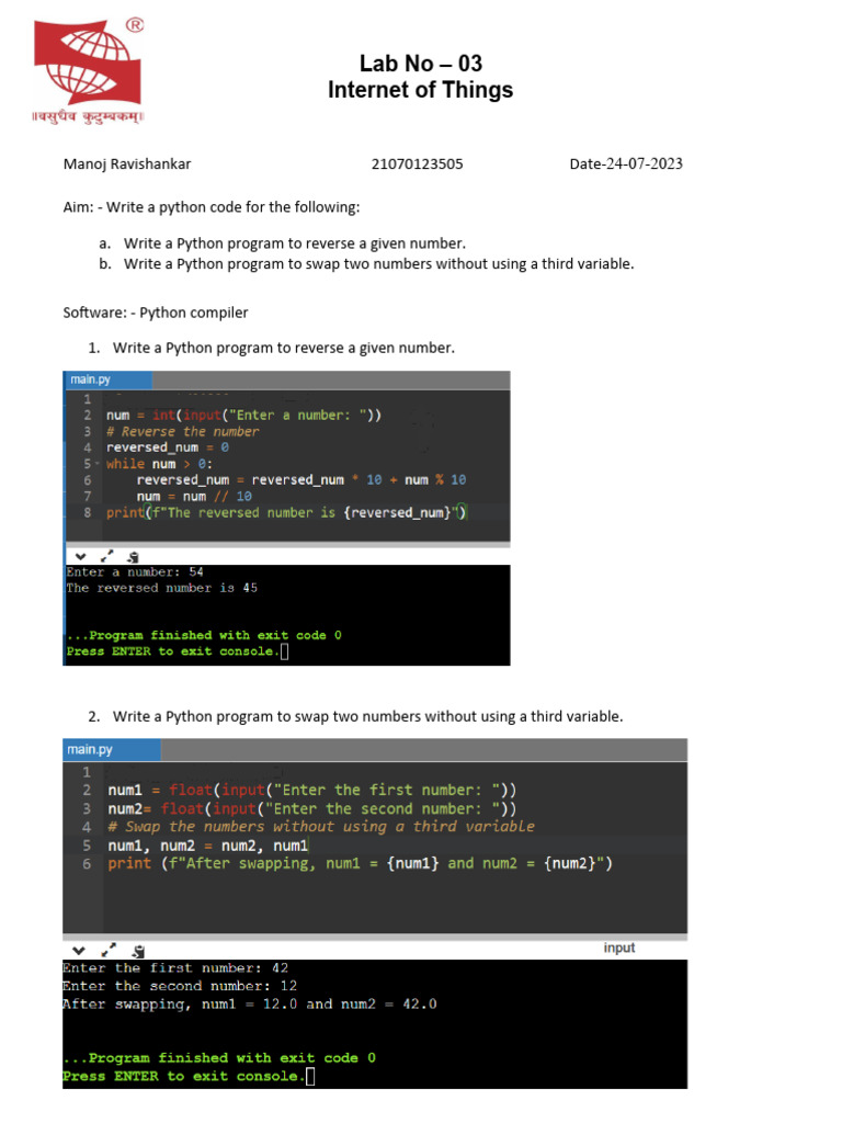 EXP3 | PDF | Business | Technology & Engineering