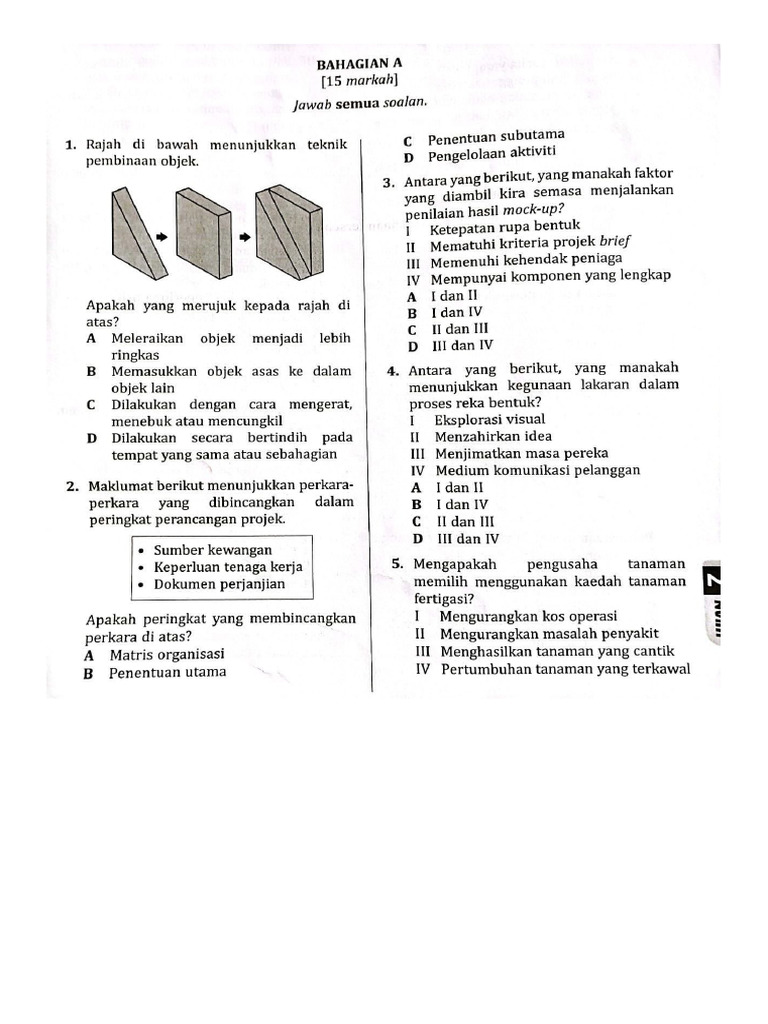 Kertas Revisi PT3 | PDF