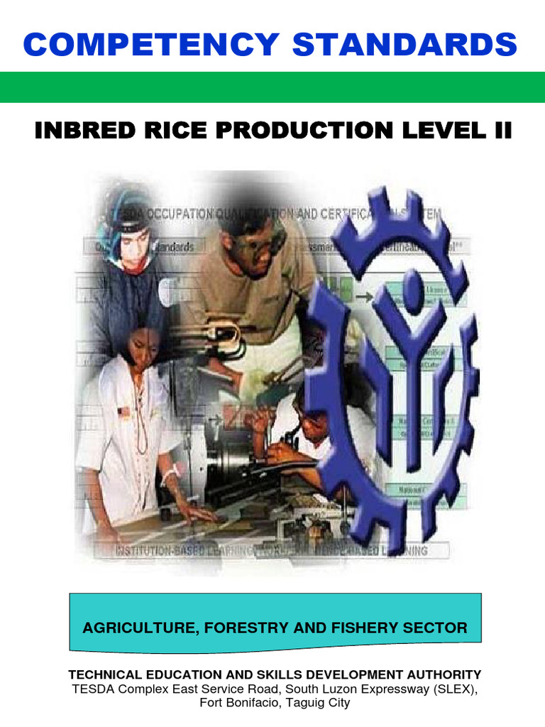 Inbred Rice Production Standards NC II | PDF | Communication | Information