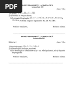 Interpretare Teste Initiale | PDF