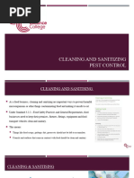 Sanitation Standard Operating Procedure (SSOP) | PDF | Hygiene | Sanitation