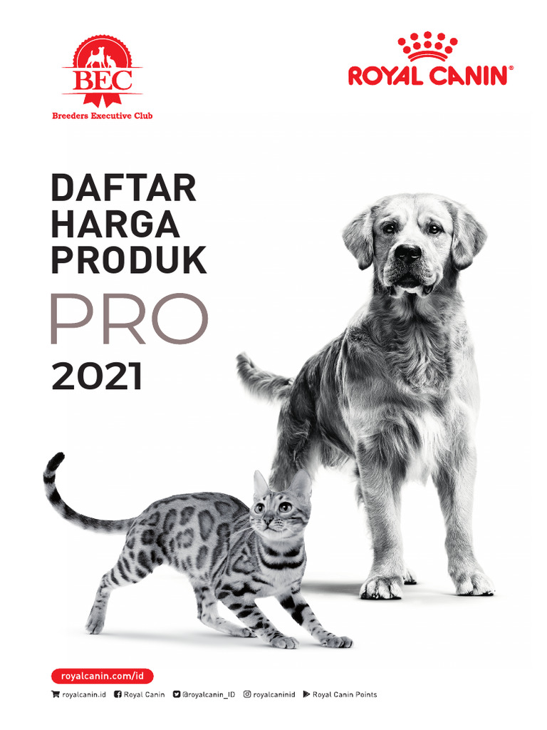 Pricelist 2021 PRO (Ebooklet) | PDF | Mammal Breeds | Cat Breeds