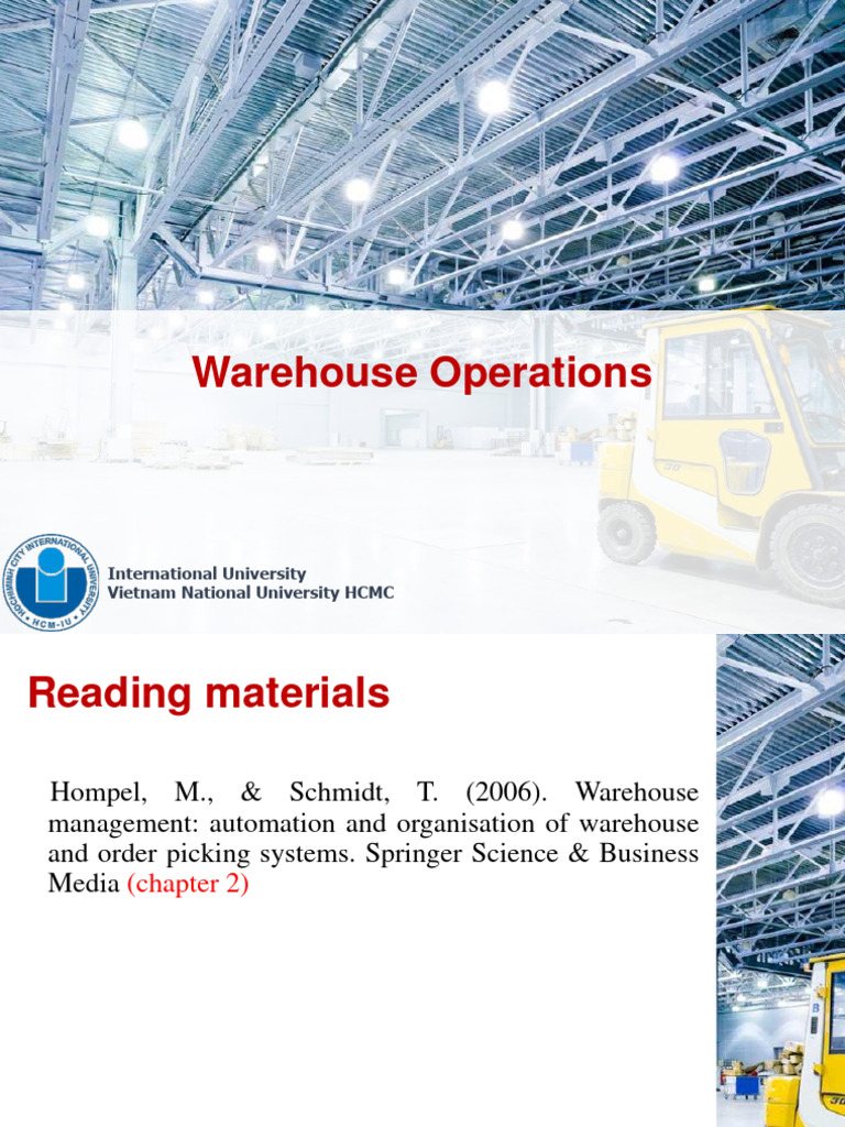 Warehouse Management Guide | PDF | Warehouse | Pallet