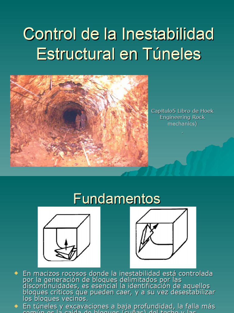 Capitulo V. Control de la inestabilidad estructural en tunelesTeoria_de ...