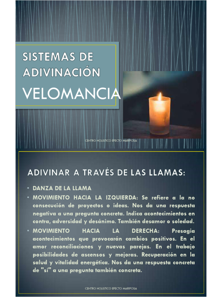 Significado del pabilo en velomancia | PDF | Amor | Color