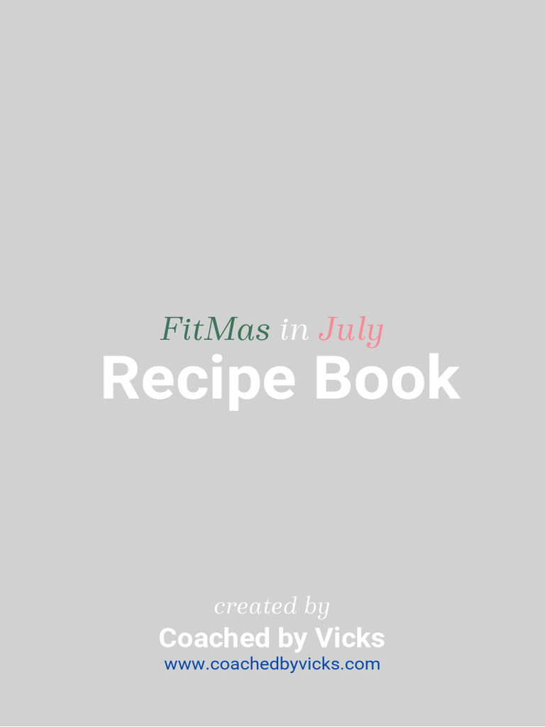 Mini Recipe Book | PDF | Chocolate | Coleslaw
