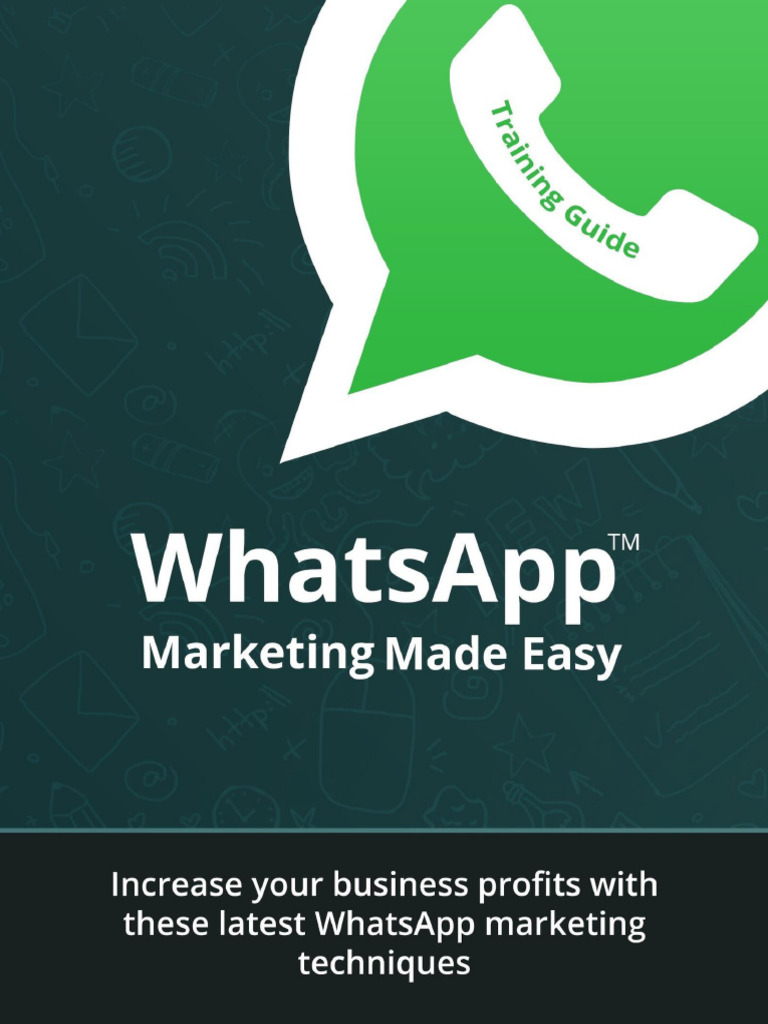 WhatsApp Marketing Made Easy (BooxRack) | PDF | Android (Operating ...