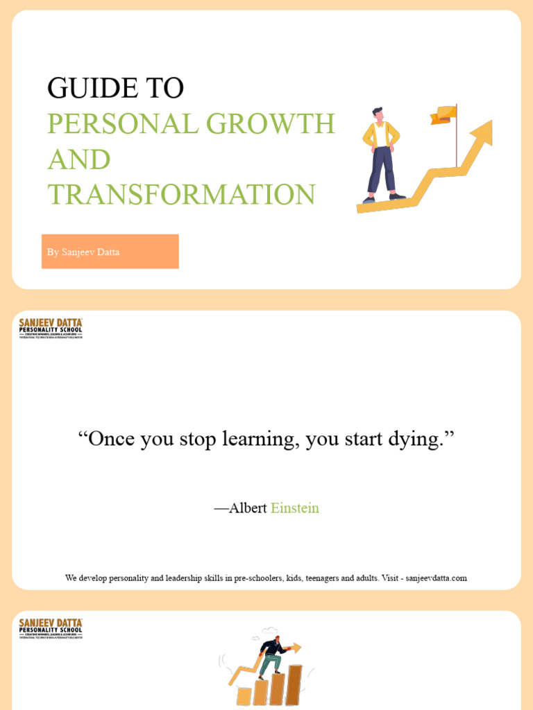 Guide To Personal Growth and Transformation | PDF | Personal Development | Adolescence