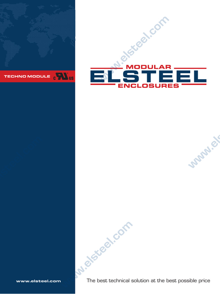 Elsteel Modular Enclosures Catalogue | PDF