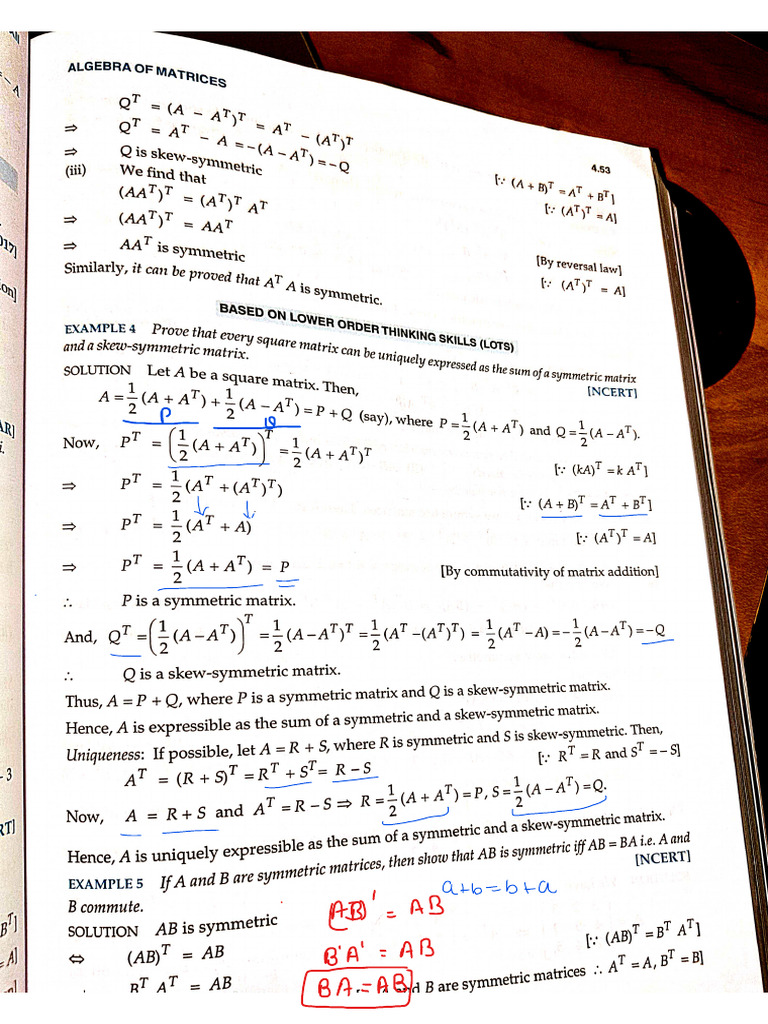 Matrix (Exercise 4.5) | PDF