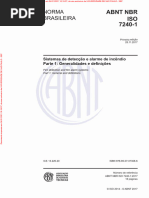 ABNT NBR 16820: Sinalização de Emergência | PDF | Cor