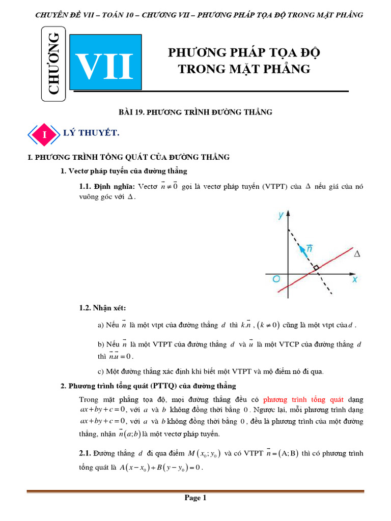 B19 C7 Pt-Duong-Thang Tu-Luan de | PDF