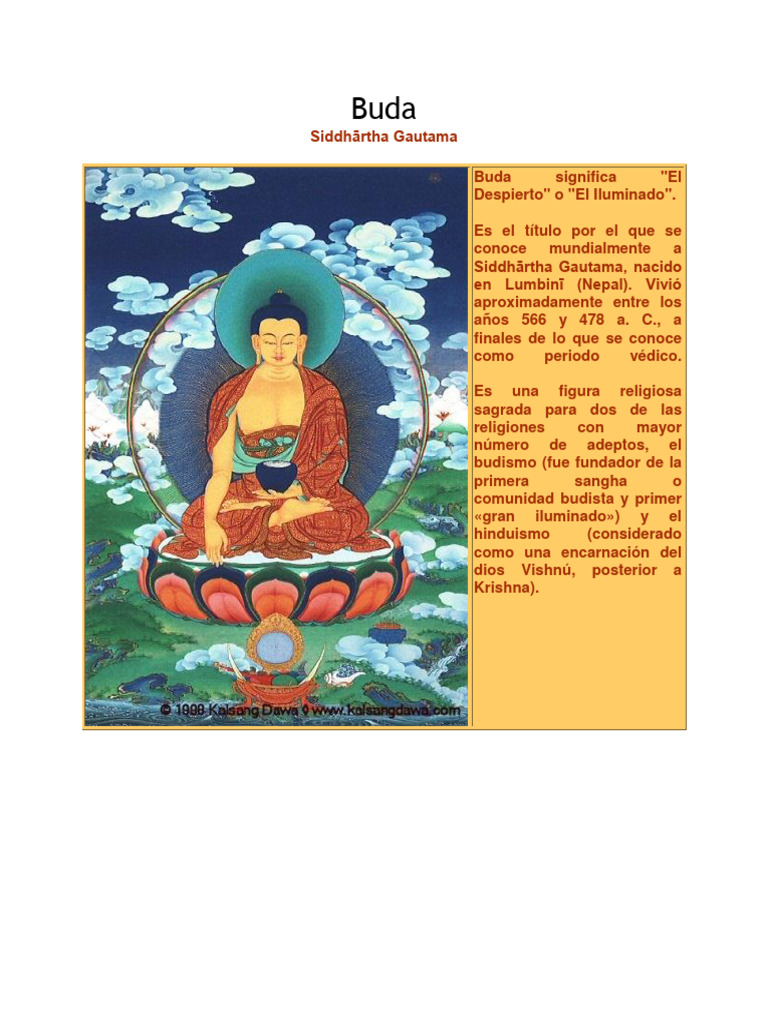 Buda | PDF | Nirvana | Ascetismo
