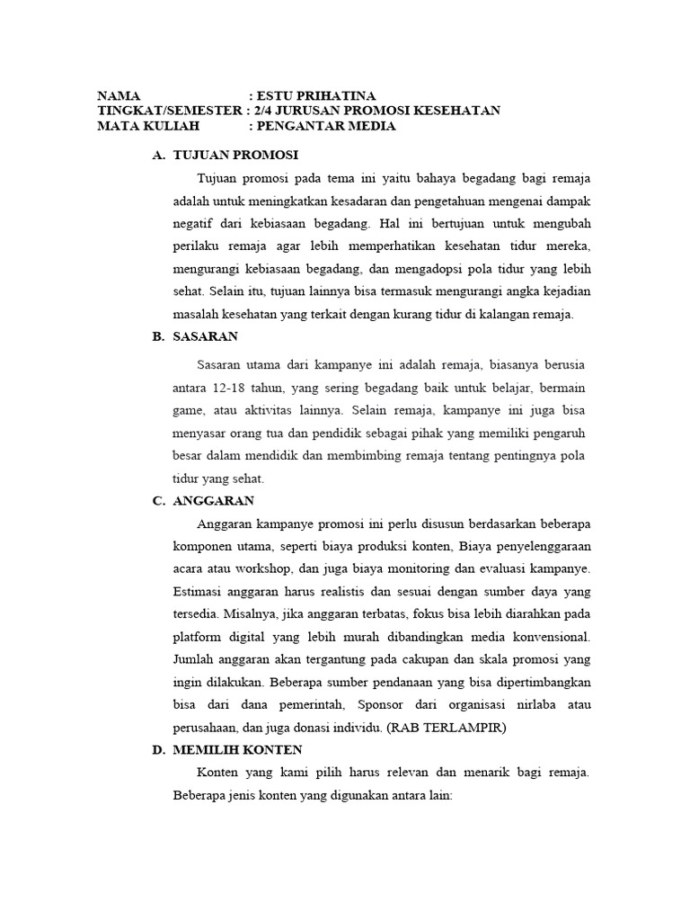 Pengantar Media Estu Prihatina | PDF