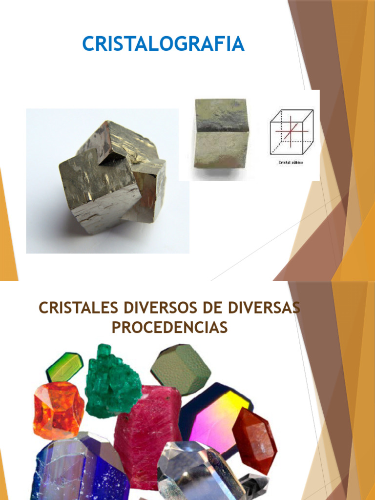 Cristalografia | PDF | Cristal | Cristalografía