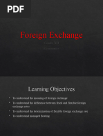 Class 12 Foreign Exchange Rate | PDF | Exchange Rate | Floating Exchange Rate