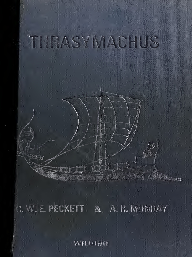 3-Thrasymachus (Read READING GREEK) | PDF