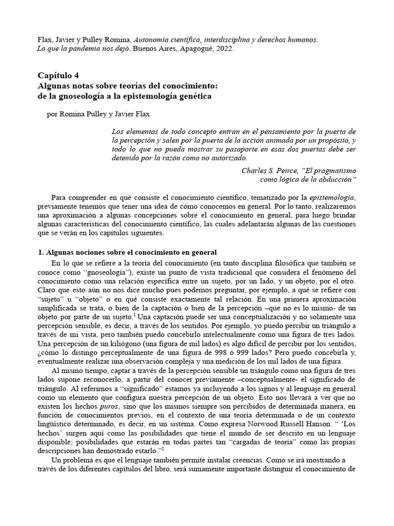 Autonomia Cientifica 2022 Cap 4 | PDF | René Descartes | Causalidad