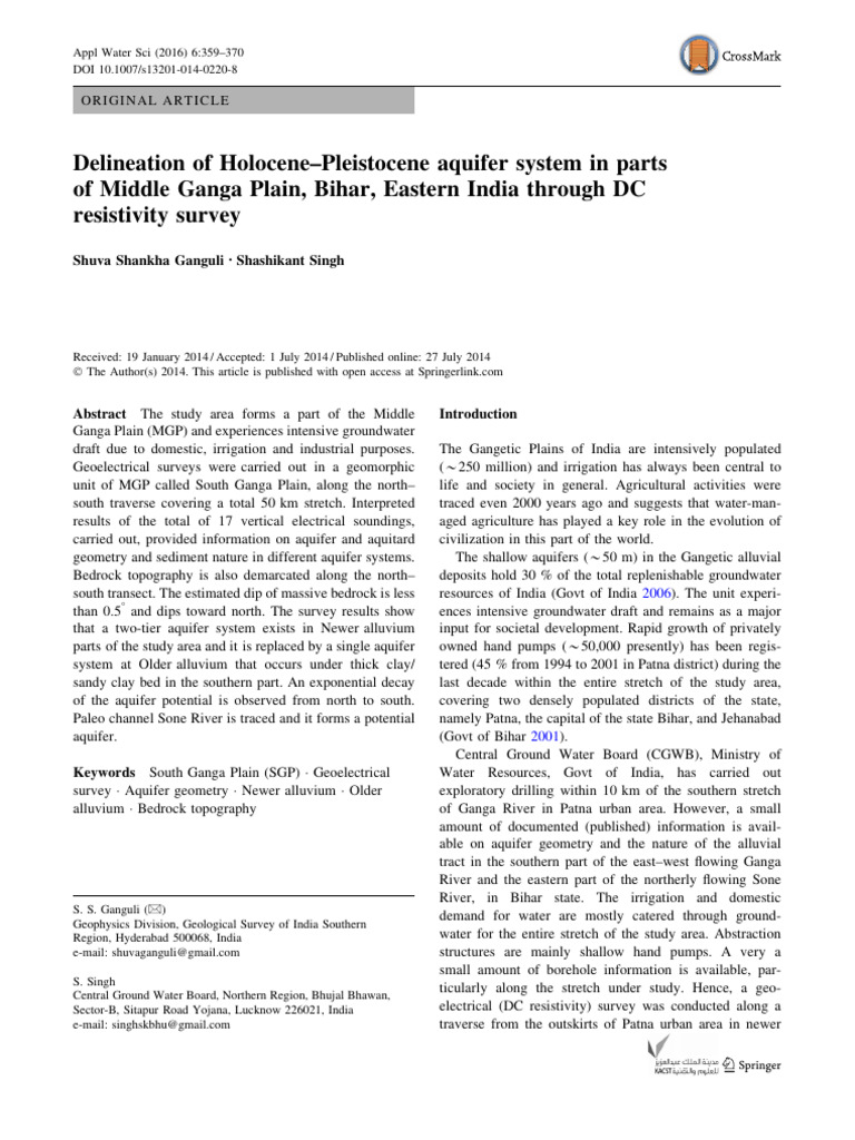 Stacks Ves Schlumberger 2 | PDF | Aquifer | River