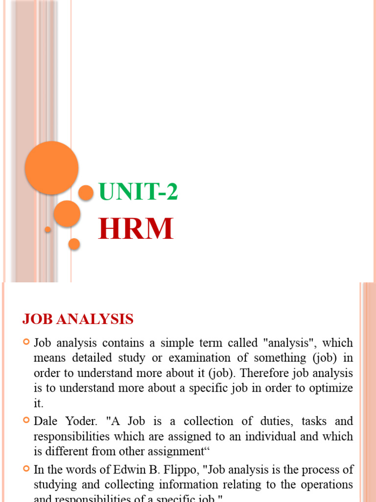 Unit-2 HRM | PDF | Recruitment | Performance Appraisal