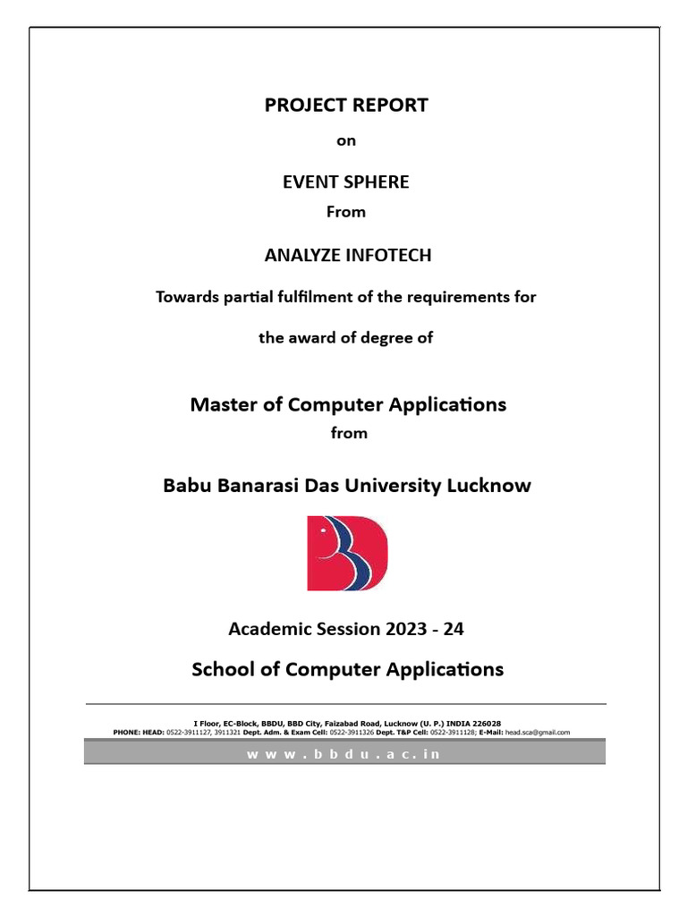 Kopal Project Report | PDF | Agile Software Development | Computer Science