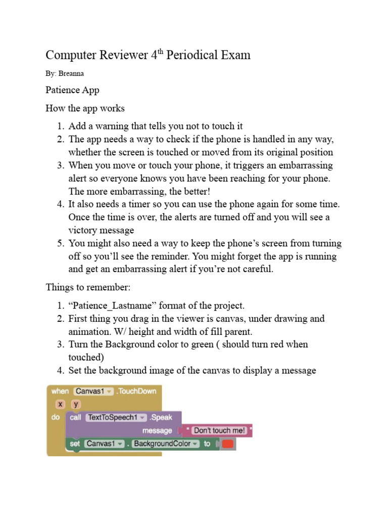 Computer Reviewer 4th Periodical Exam | PDF | Career & Growth | Business