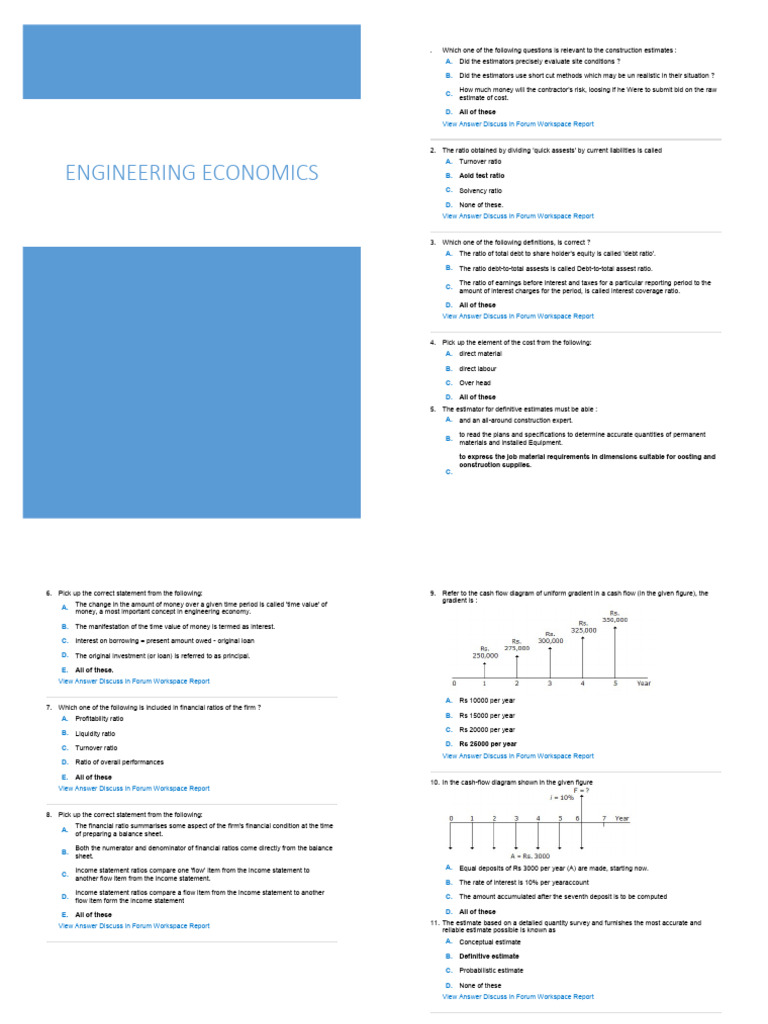 7.economy | PDF | Net Present Value | Interest