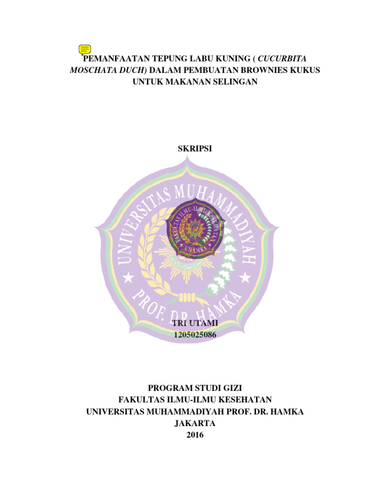 Fikes Gizi 1205025086 Tri Utami | PDF | Karier & Perkembangan ...