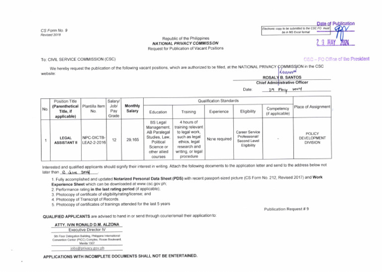 Notice of Publication LEA II Under PDD | PDF | Justice | Crime & Violence