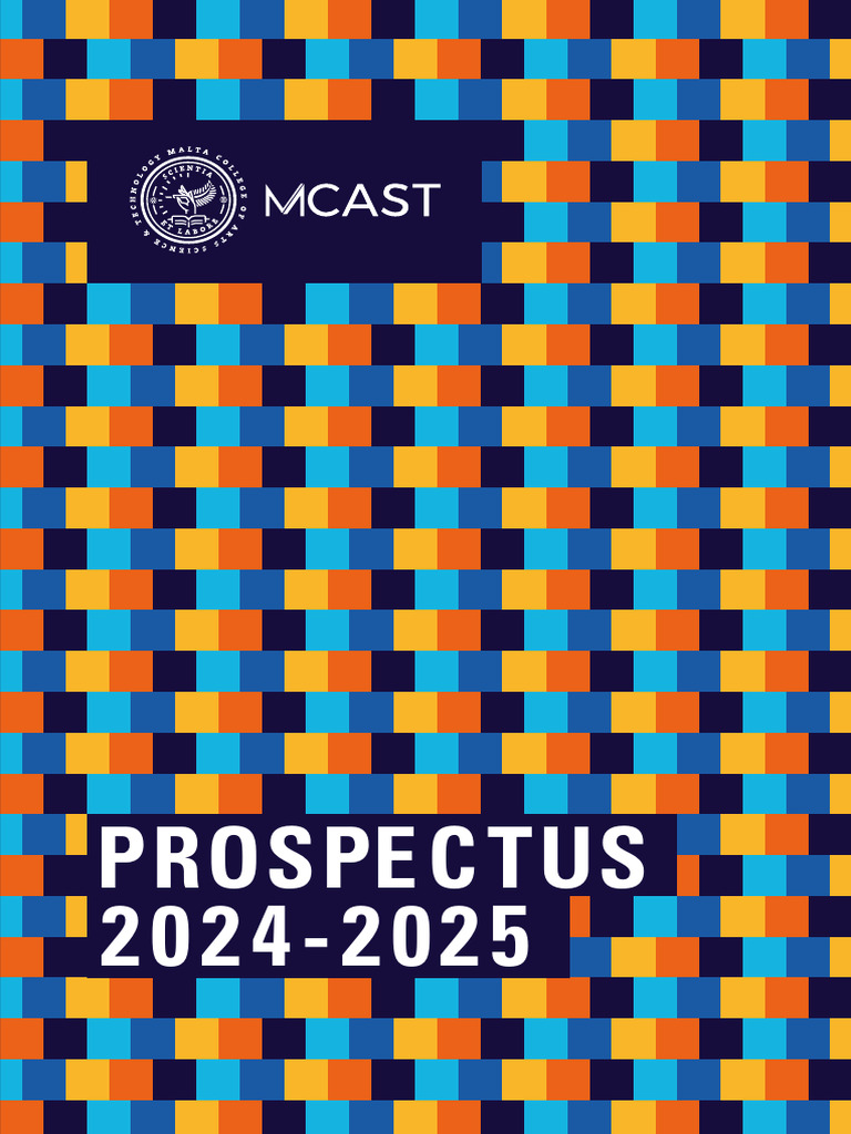 2201 MCAST-Prospectus 170x240mm Web-file | PDF | University And College ...