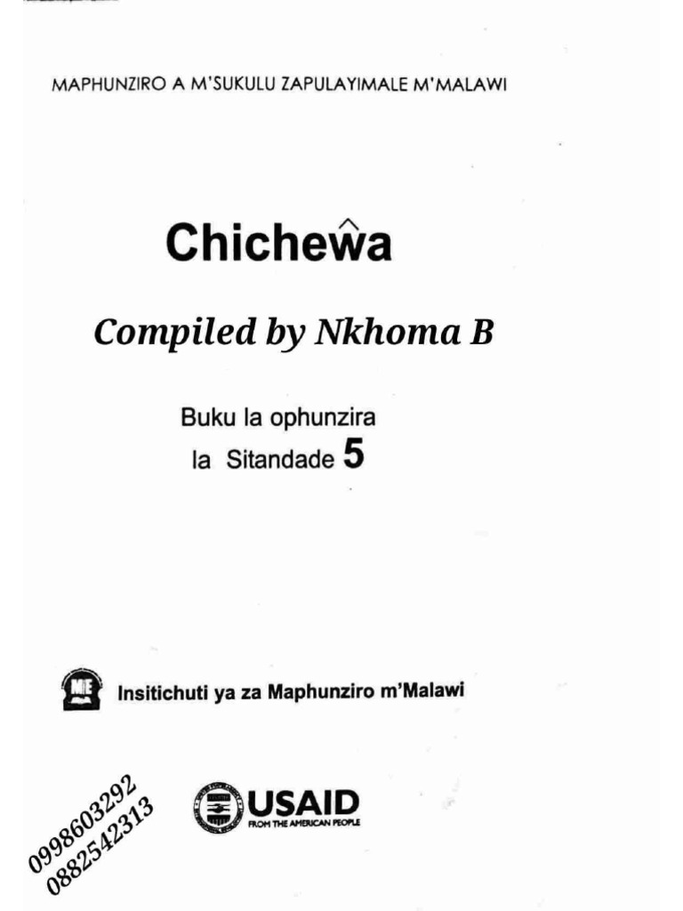 STD 5 Chichewa LB | PDF