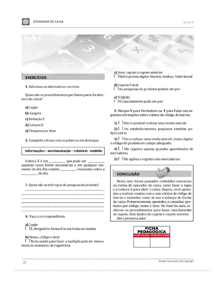 Exercício Aula 02 | PDF
