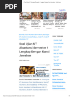 Kumpulan Soal UAS UT dan Kunci Jawaban | PDF