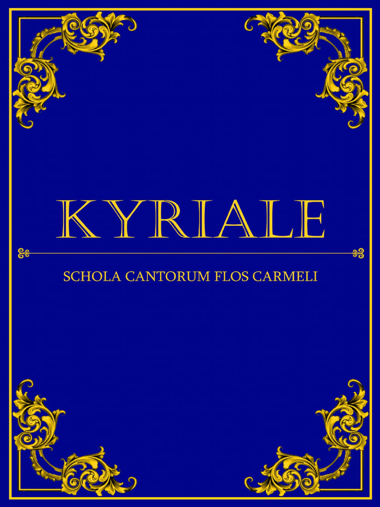 Kyriale Simplex | PDF