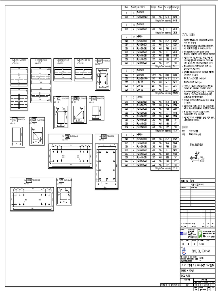 2105-Gen-Cv-Drw-067 - R0 - Shelter - Single Part 2 | PDF | Metrology