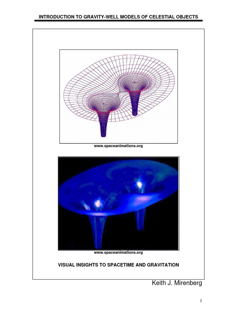 Gravity-Well Models in Celestial Mechanics | PDF | Orbit | Gravity