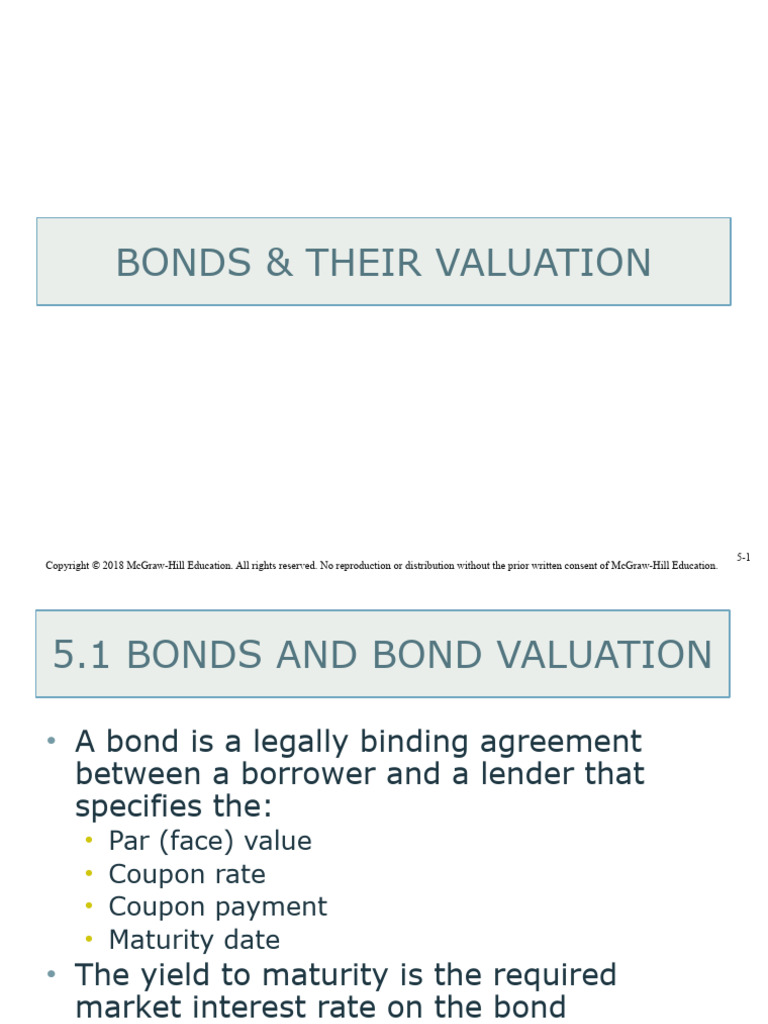 Bond Valuation | PDF | Bonds (Finance) | Present Value