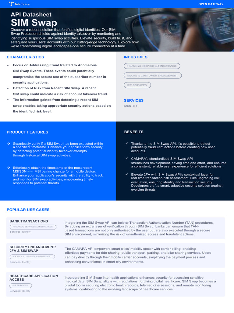 Datasheet Sim Swap 20240304 3 | PDF | Computer Security | Security