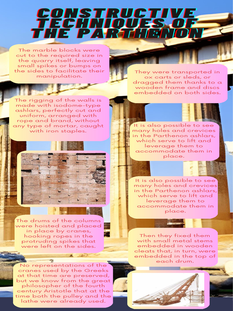 Constructive Techniques of The Parthenon | PDF