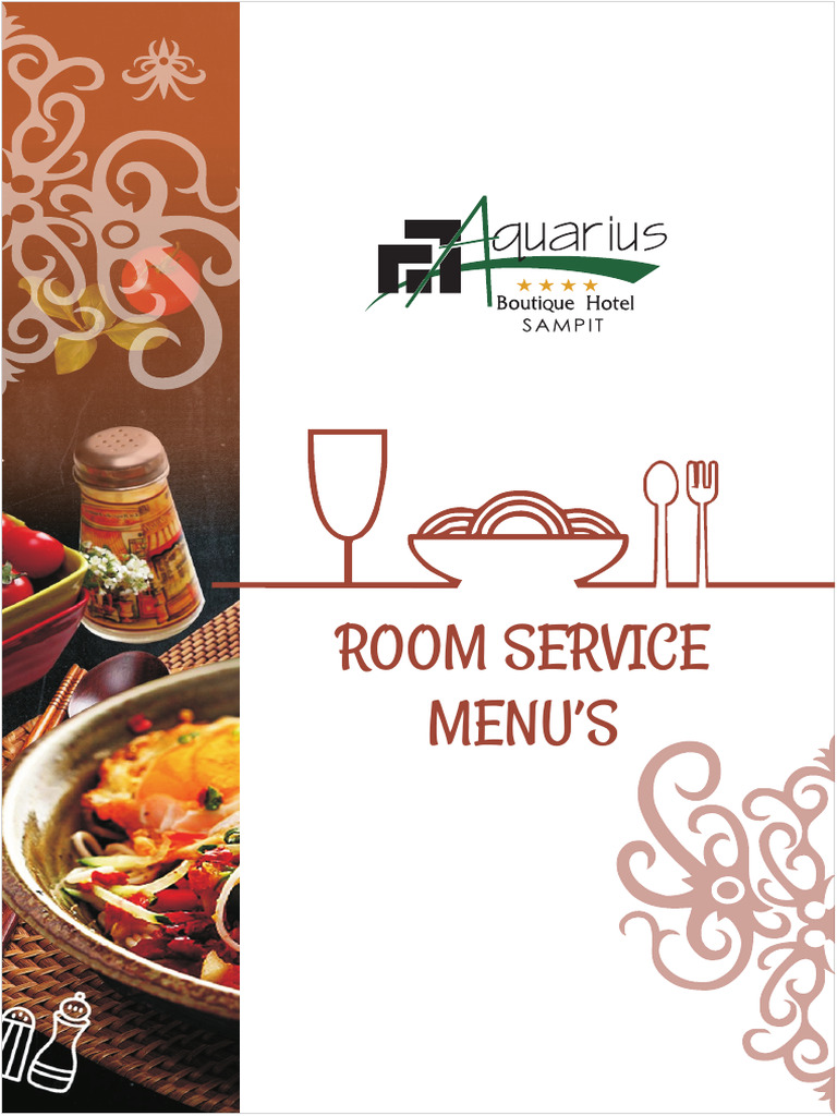 Menu Room Service Ok 2024 | PDF | Mozzarella | Steak