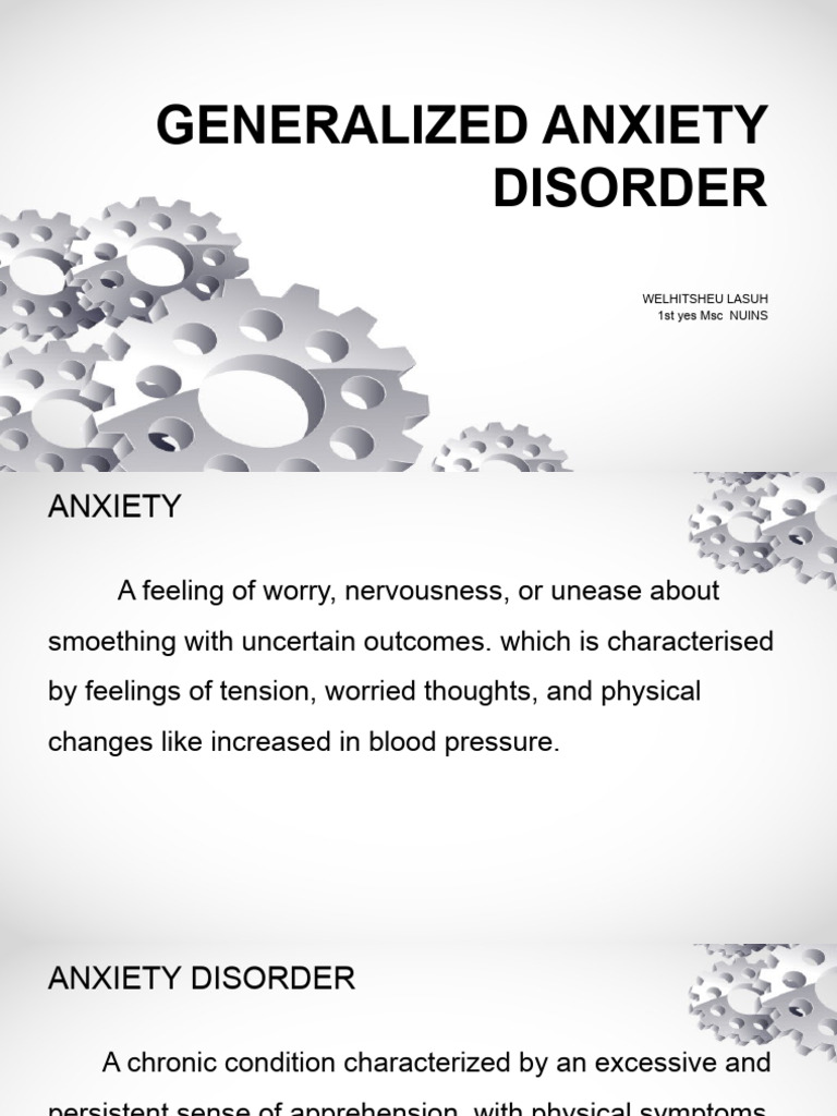 GAD 2 | PDF | Anxiety | Anxiety Disorder