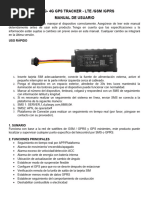 Comandos de Usuarios GPS TRACKER VEHICULAR | PDF | paquete general de Radio sevicio ...