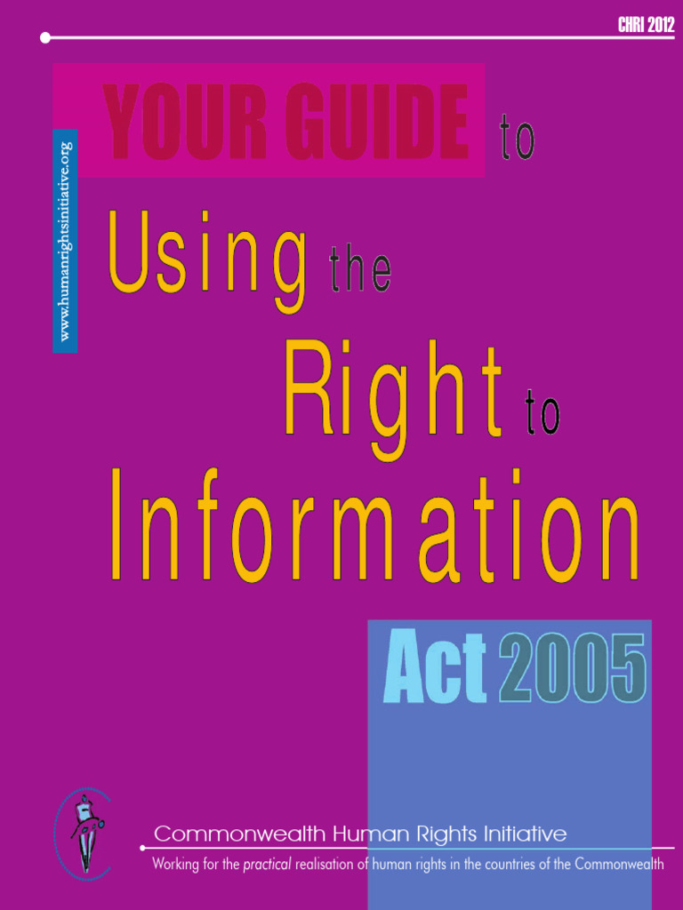 Rti kannada Book | PDF | Freedom Of Information Laws By Country