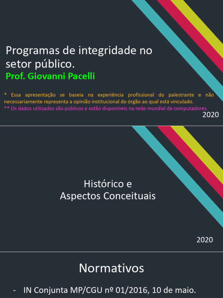 Programa de Integridade | PDF | Governo