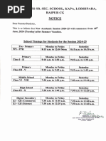Admit Card Format | PDF
