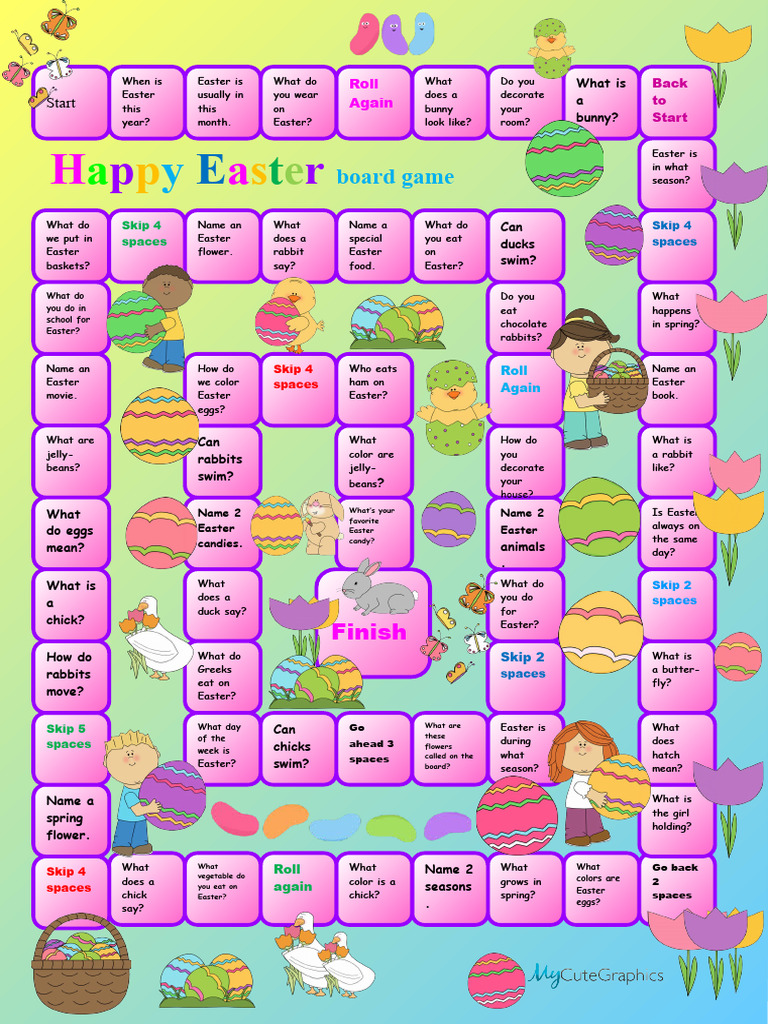 Easter Boardgame For Beginners Boardgames Fun Activities Games Games ...