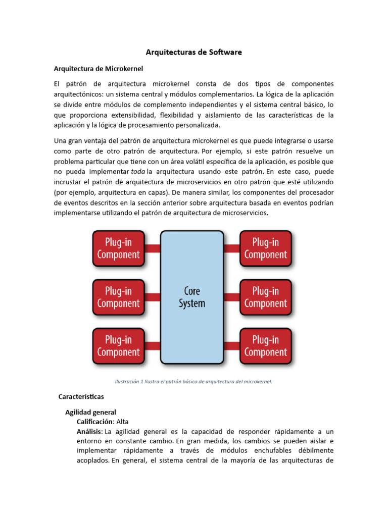 Arquitecturas de Software | PDF | Escalabilidad | Unidad Central de ...