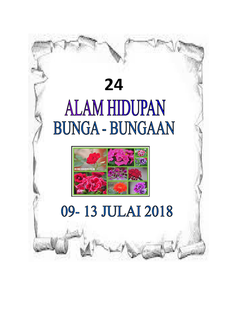 RPH 27 .... 2018 Bunga - Bungaan | PDF
