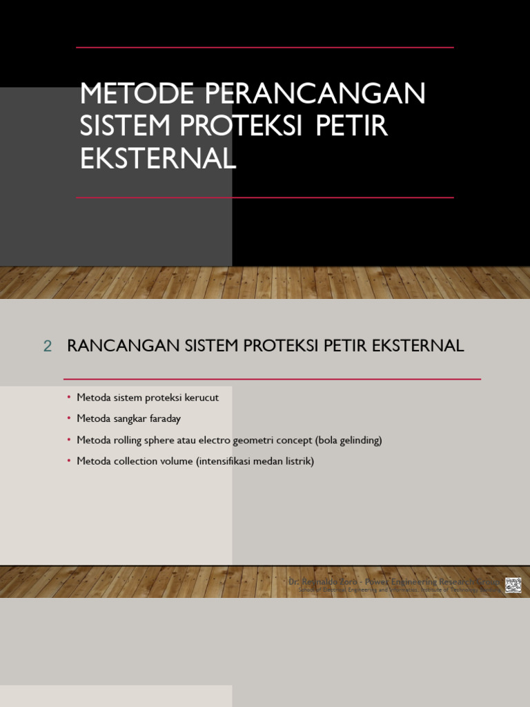 Perancangan Sistem Proteksi Petir | Download Free PDF | Electrical ...
